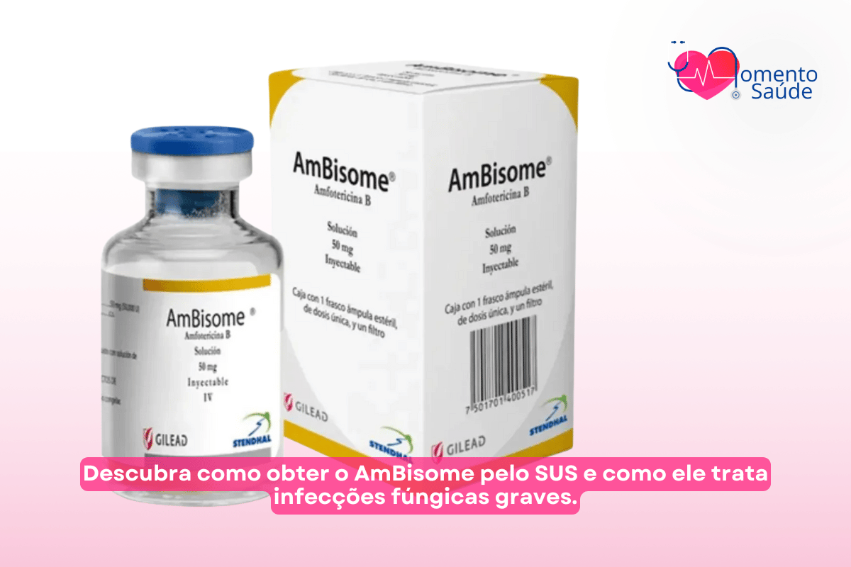 AmBisome: medicamento de alto custo disponível pelo SUS - Momento Saúde